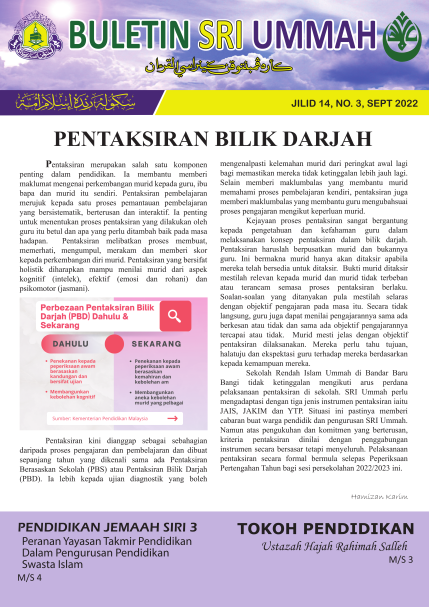 Buletin – Sekolah Rendah Islam Ummah